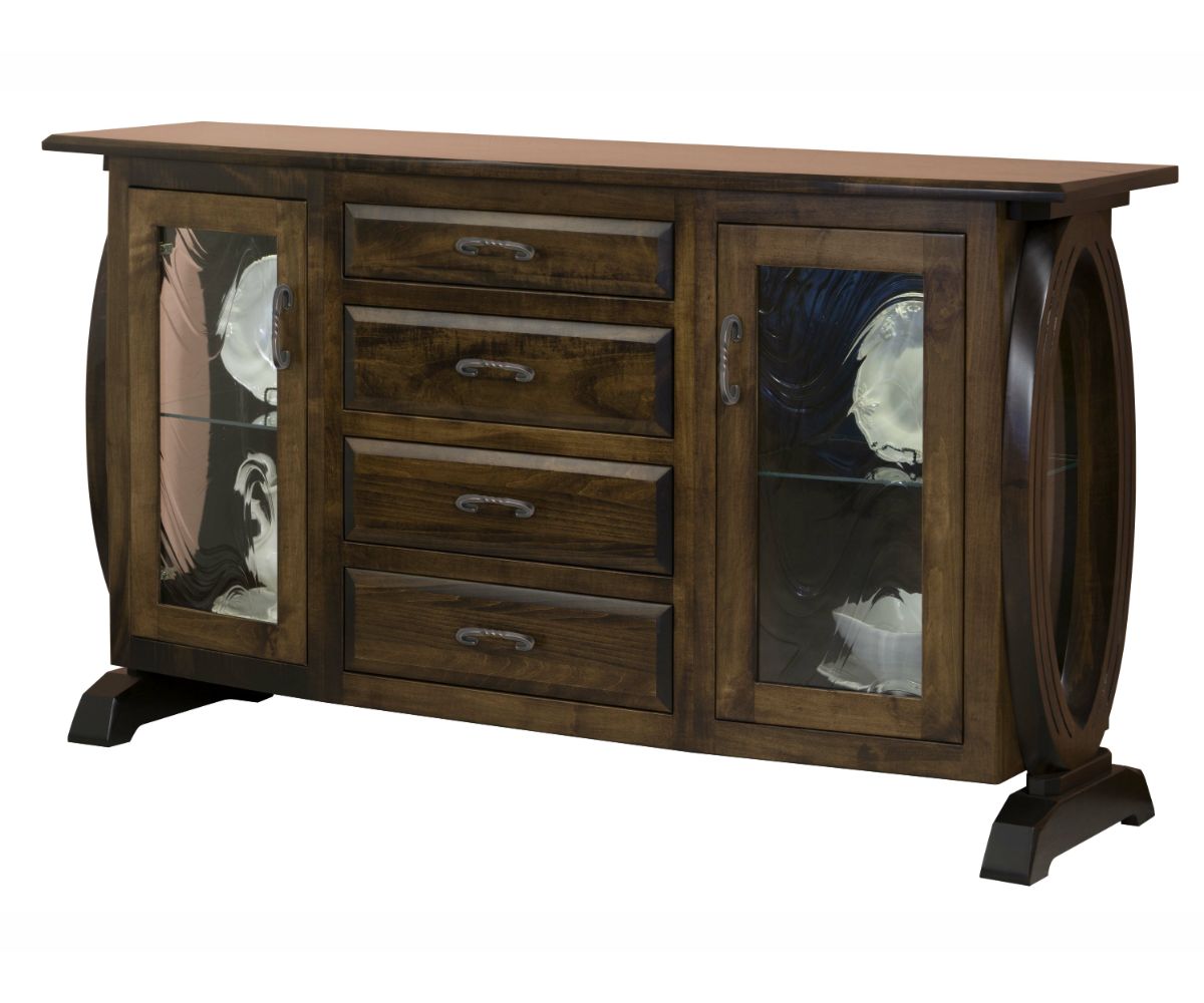 Saratoga Sideboard 2 Door | Greene Prairie Woodworks